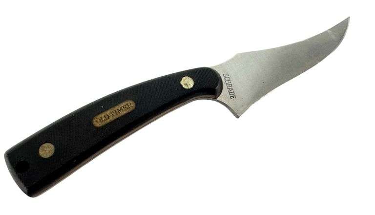 Schrade Old Timer Sharpfinger Full Tang Skinner - Auctionology LLC