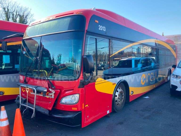 17 Lots: Electric, Deisel, & Hybrid Transit Buses (Various Years- Makes ...