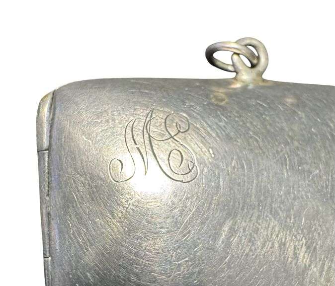 Marked Sterling Silver Vintage Coin Holder with Mirror [48.09g ...