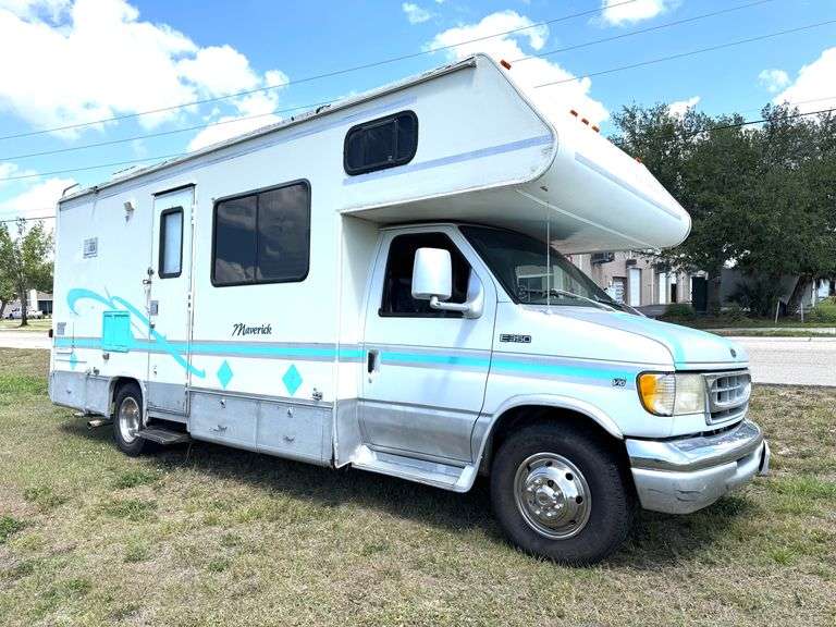 23ft 1998 Ford E-350 Econoline Motorhome "Maverick" - Auctionology LLC