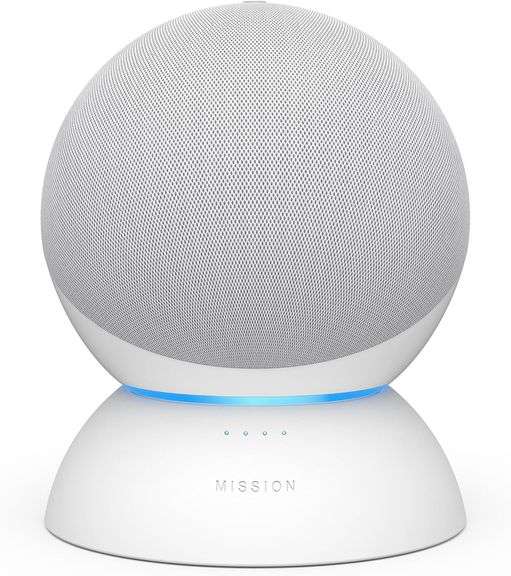 Mission Battery Base For Amazon Echo Dot (4th Gen), New - Auctionology LLC