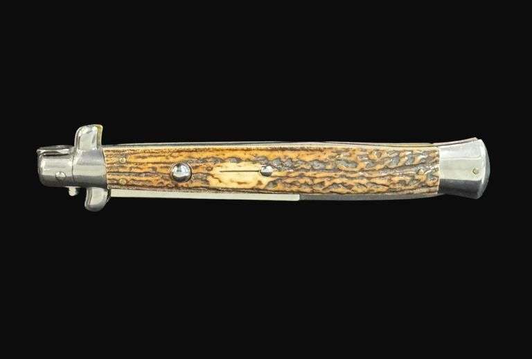 Italian Inox Switchblade Automatic Knife - Auctionology LLC