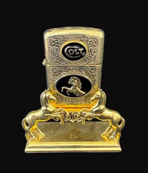 Franklin Mint Colt “Spirit of the Old West” Lighter - Auctionology LLC