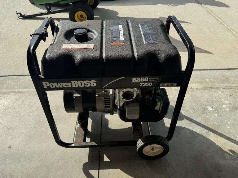 PowerBOSS 5250 Generator - Auctionology LLC