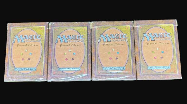 1996 Magic the Gathering Revised Edition Playing Cards - Auctionology LLC