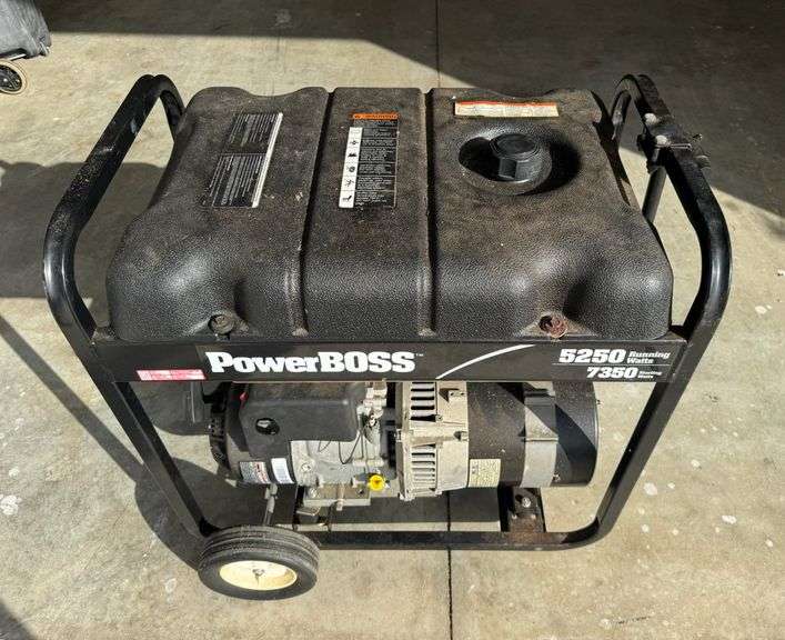 PowerBOSS 5250 Generator - Auctionology LLC