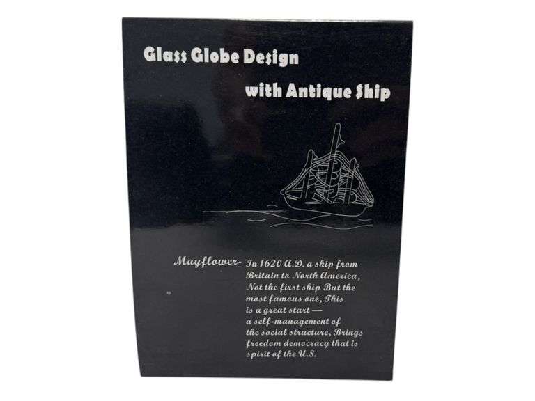 IMAX World Globe Decanter Set - Auctionology LLC