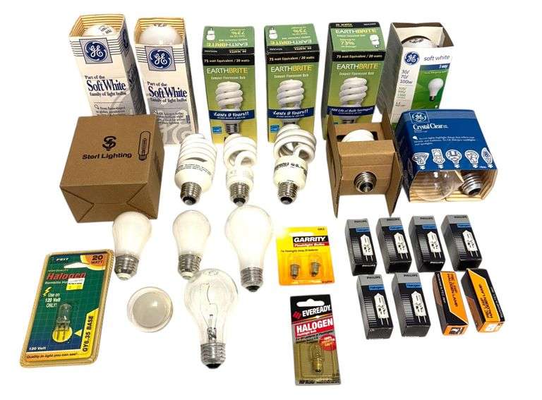 "Box Lot" Packed Full of Light Bulbs - Auctionology LLC