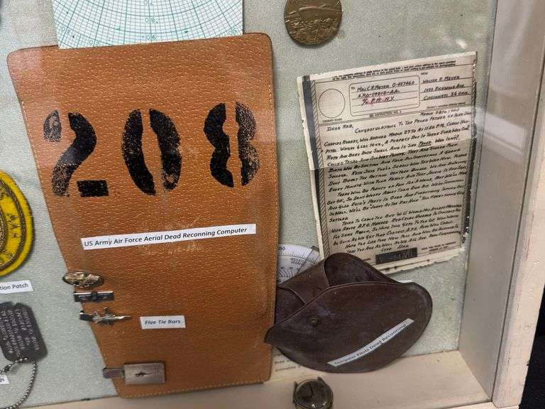 Army Air Corps Pilot’s Shadow Box - Auctionology LLC