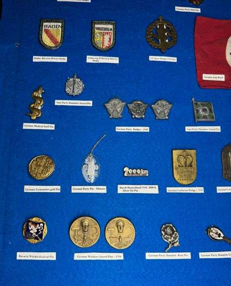 German Pin, Patch, and Medal Assortment - Auctionology LLC