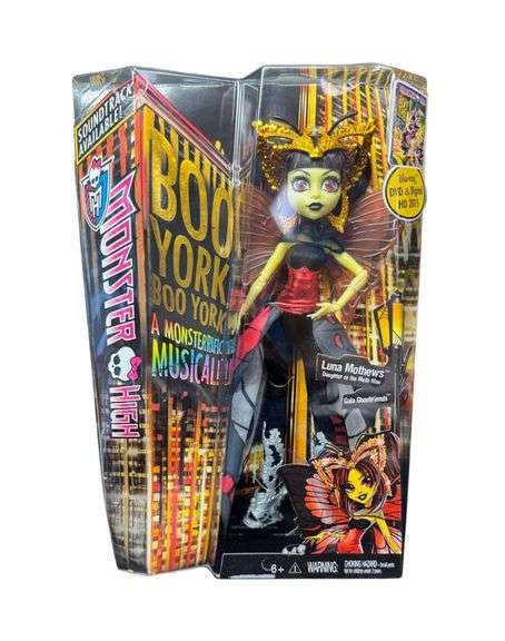 Monster High Boo York Gala Luna Mothews - Auctionology LLC