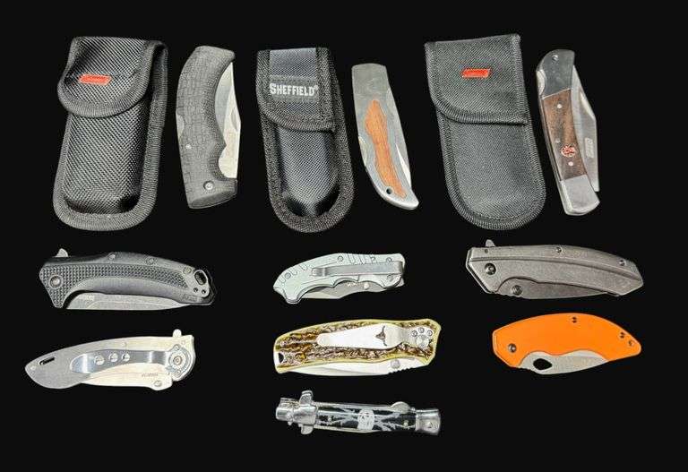 Folding Knife Assortment - Auctionology LLC