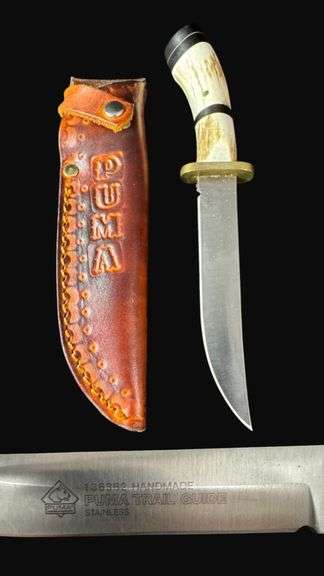 Puma Trail Guide Hunting Knife - Auctionology LLC