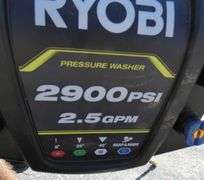 RYOBI 2900 PSI Gas Pressure Washer - Auctionology LLC
